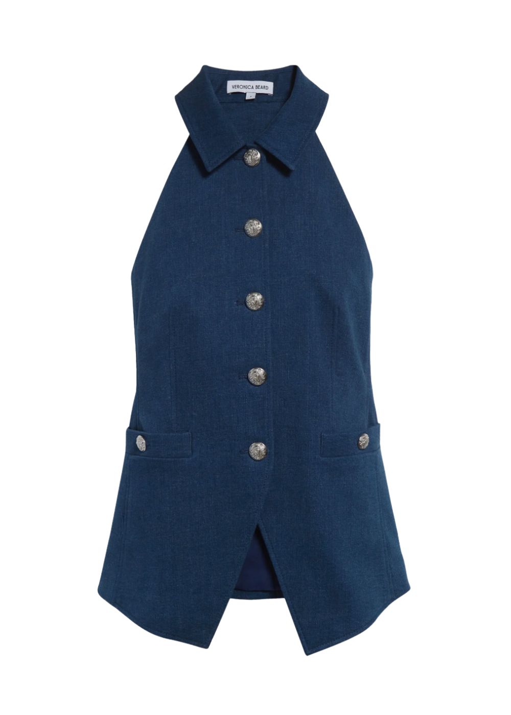 Veronica Beard, Orlinda Vest, Moody Blue - J. Cathell