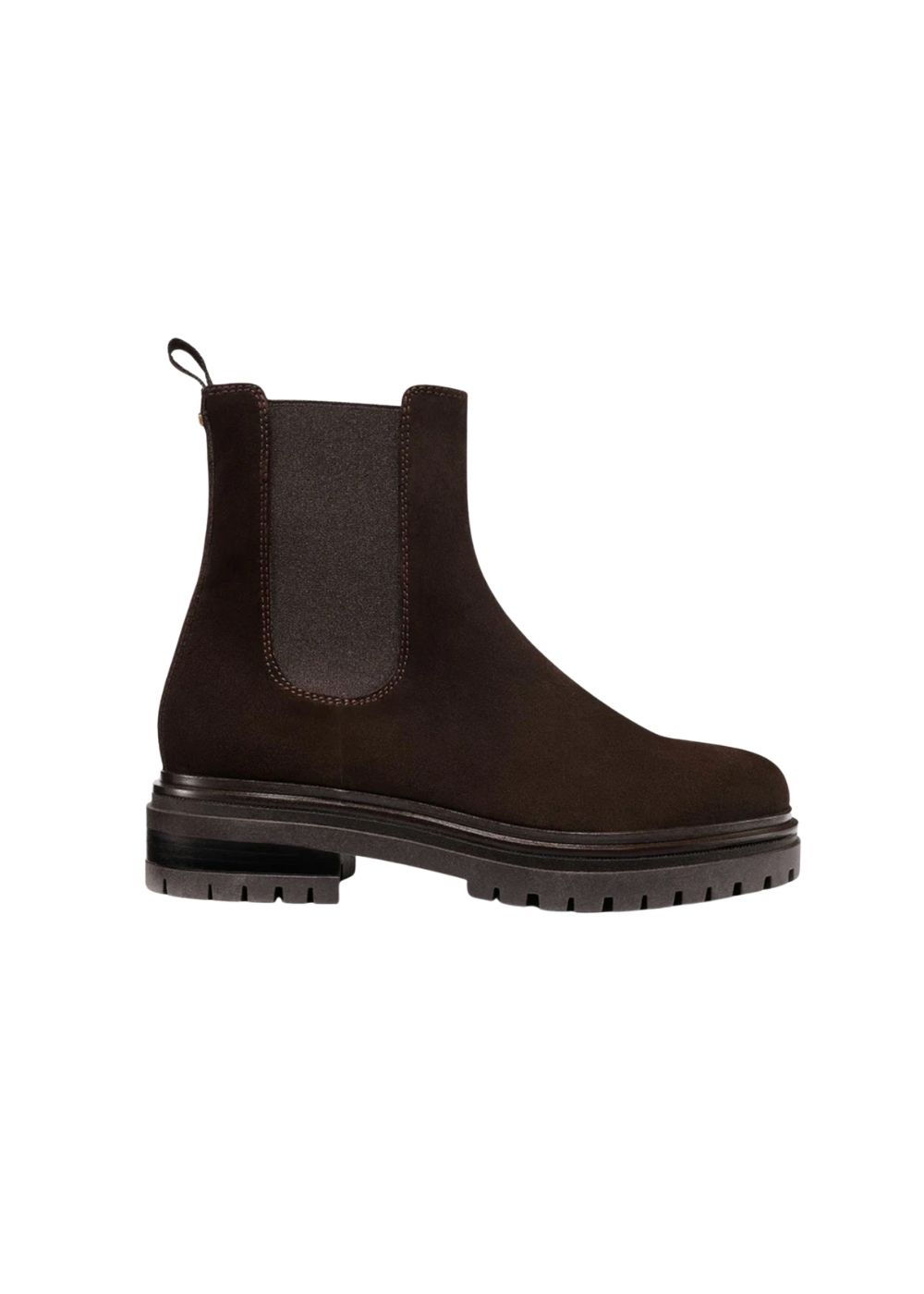 Margaux, The West Chelsea Boot, Cocoa Suede - J. Cathell
