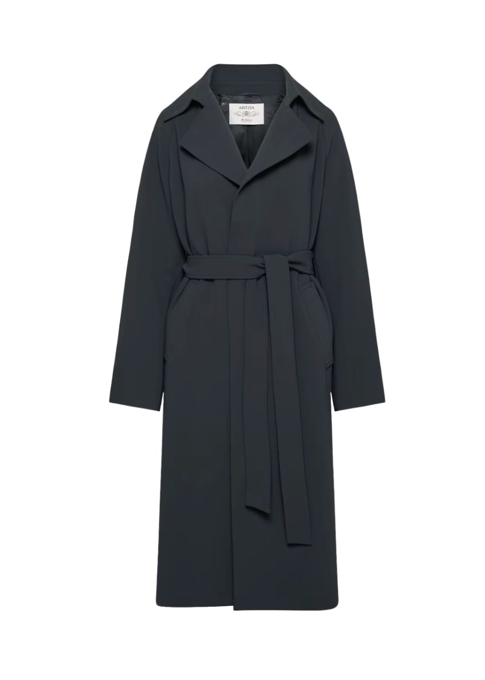 Aritzia, The Splendor Trench Coat – Crepette™, Dark Night Navy - J. Cathell
