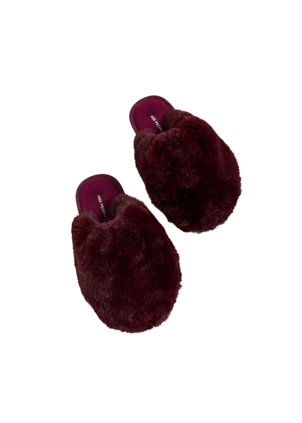 Free People, Snowball Slippers, Wine - J. Cathell