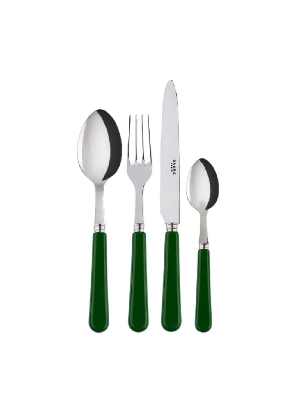 Sabre, Cutlery Set Set of 4, Green - J. Cathell