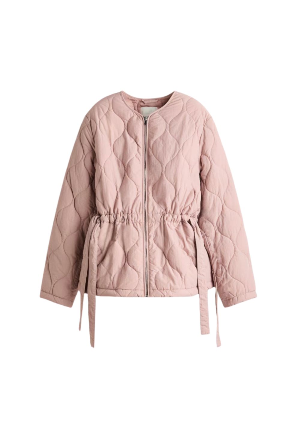 H&M, THERMOLITE® Quilted Jacket, Light Dusty Pink - J. Cathell